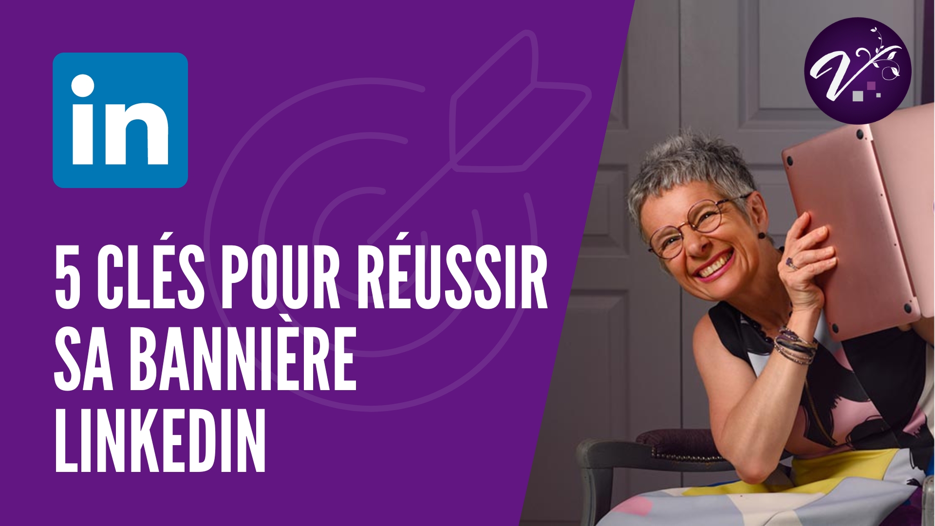 La clé d'une bannière Linkedin irrésistible en 5 étapes - violette-digitale